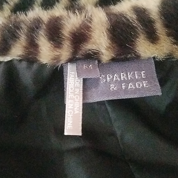 Sparkle & Fade | Jackets & Coats | Sparkle Fade Faux Fur Coat | Poshmark